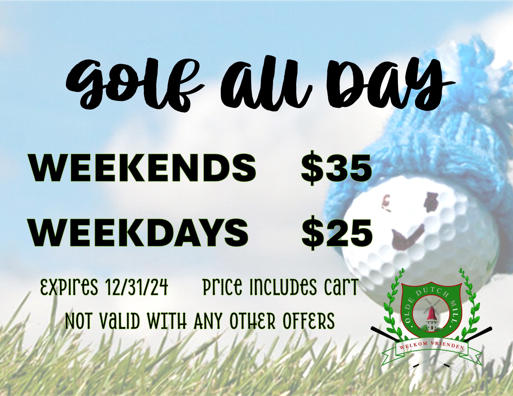 Home - Olde Dutch Mill Golf Course