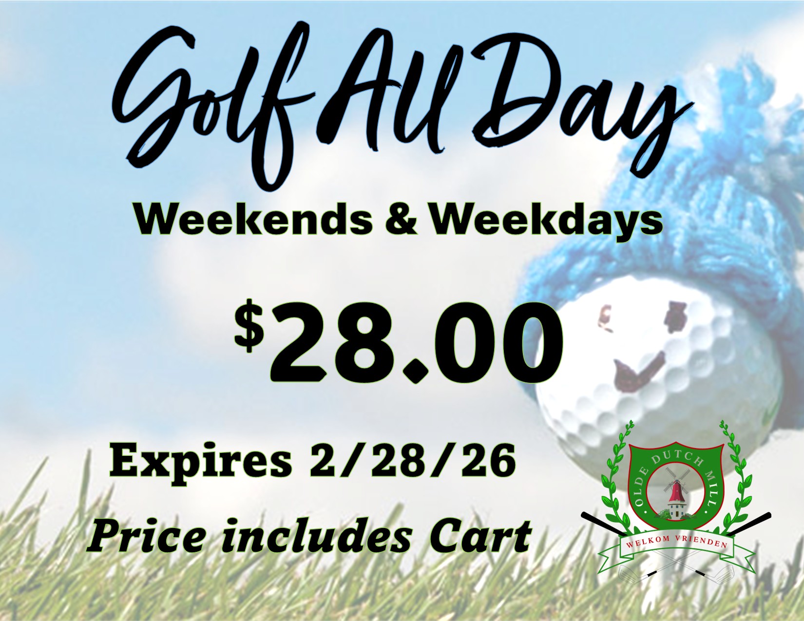 Home - Olde Dutch Mill Golf Course